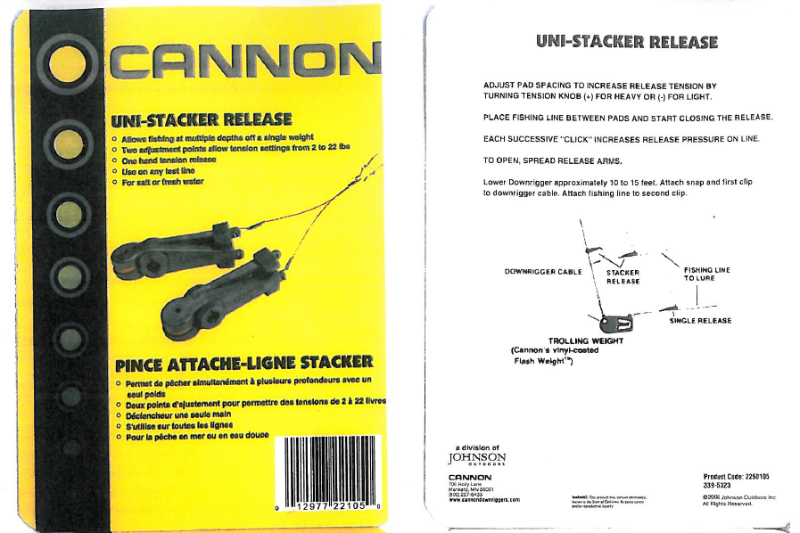 Mounts, Bases & Line Releases – Cannon