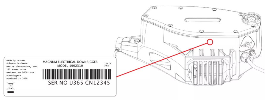 Locate the Serial Number for a Cannon Product – Cannon